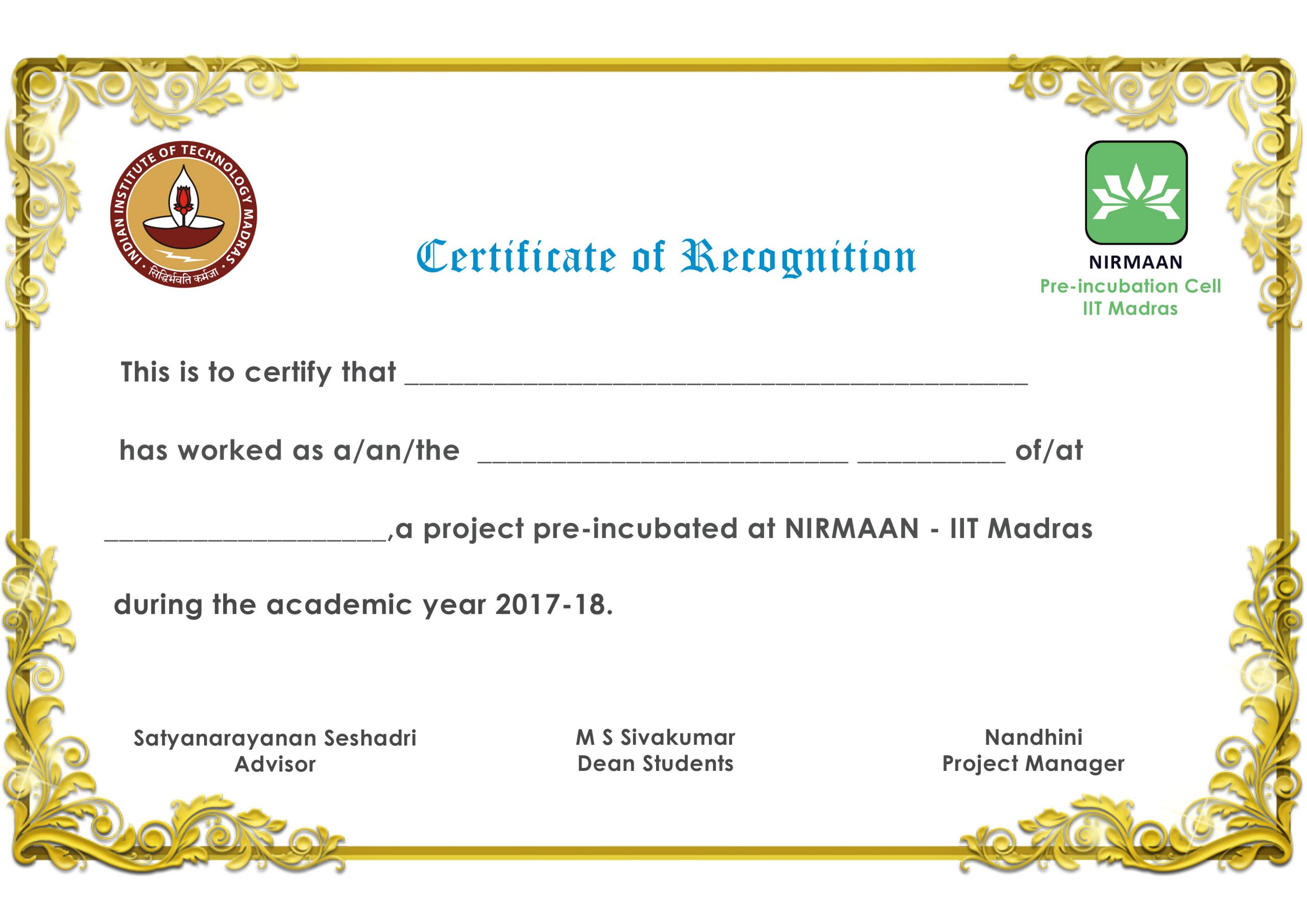 IIT Madras Certificates Scholar Shoppe For IIT Madras